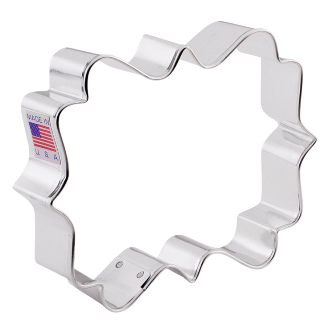 Square Plaque Cookie Cutter 4” – Crafty Cake Shop