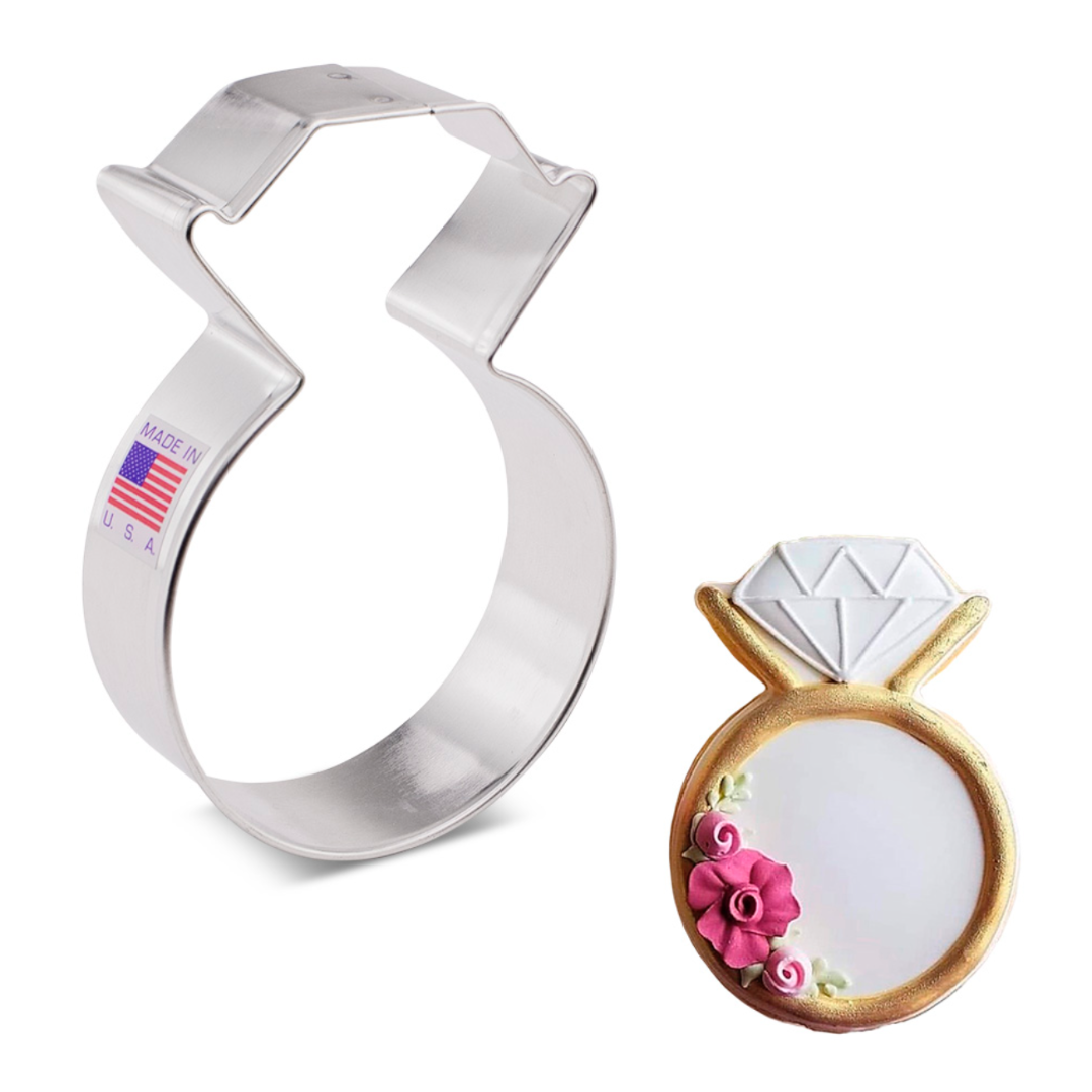 Diamond Ring Cookie Cutter – Crafty Cake Shop