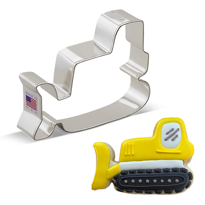Bulldozer Cookie Cutter – Crafty Cake Shop