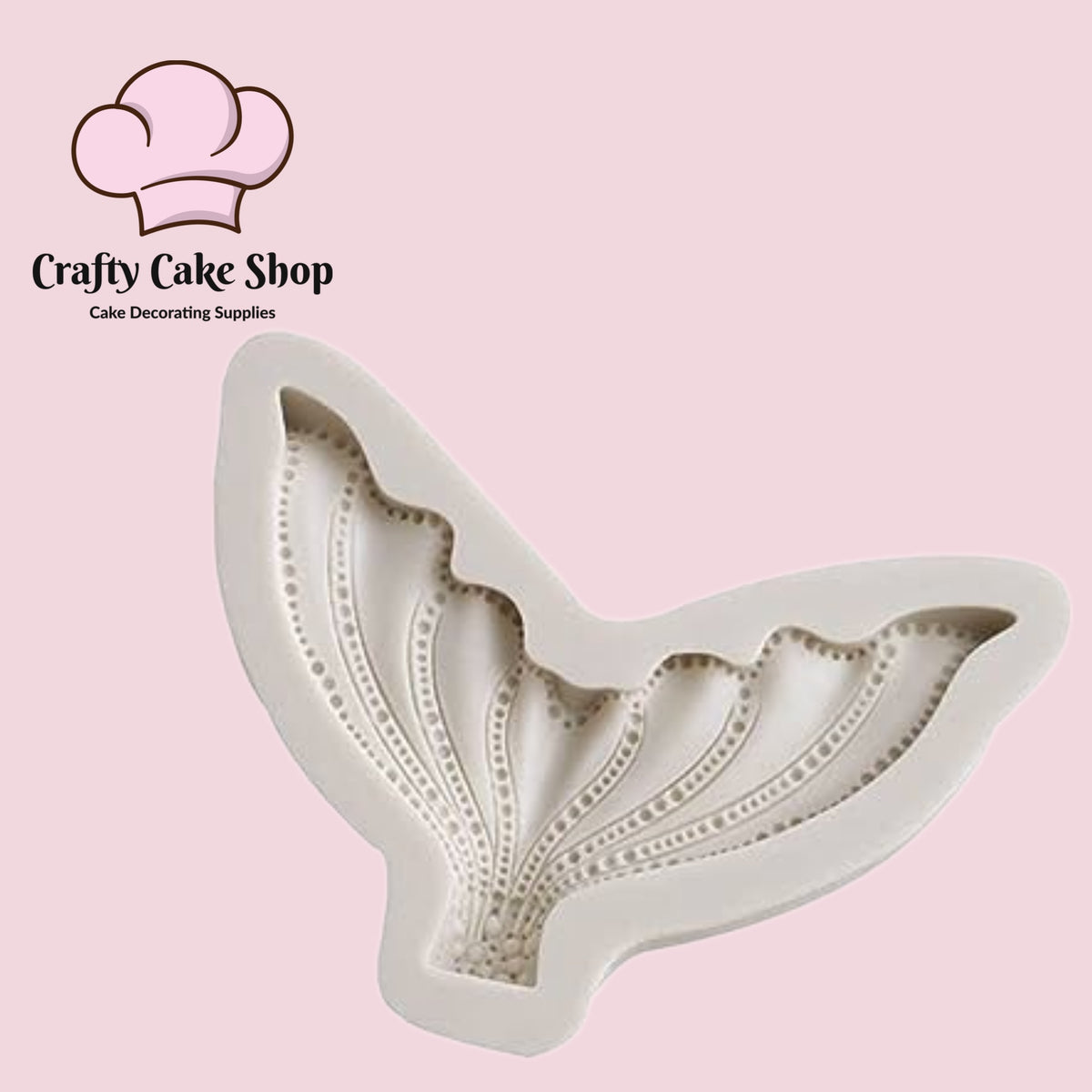 Large Mermaid Fin Mold – Crafty Cake Shop