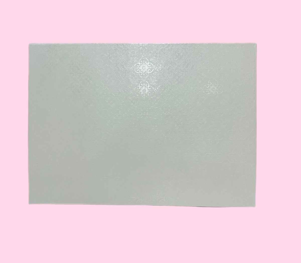 1/2 Sheet White Wrap Around – Crafty Cake Shop