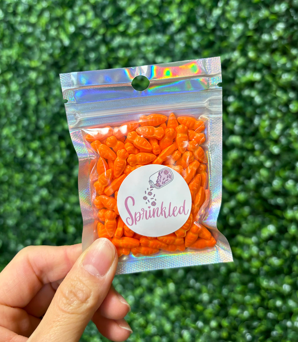 Carrot Sprinkles - 1 oz – Crafty Cake Shop