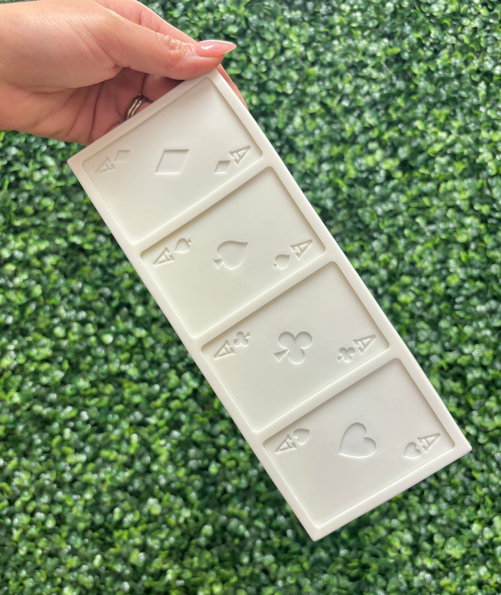 Playing Cards Silicone Mold – Crafty Cake Shop