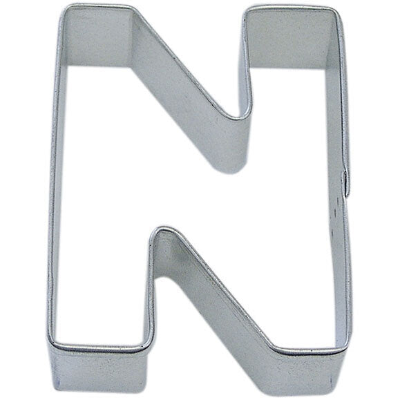 3" Letter N Cookie Cutter – Crafty Cake Shop