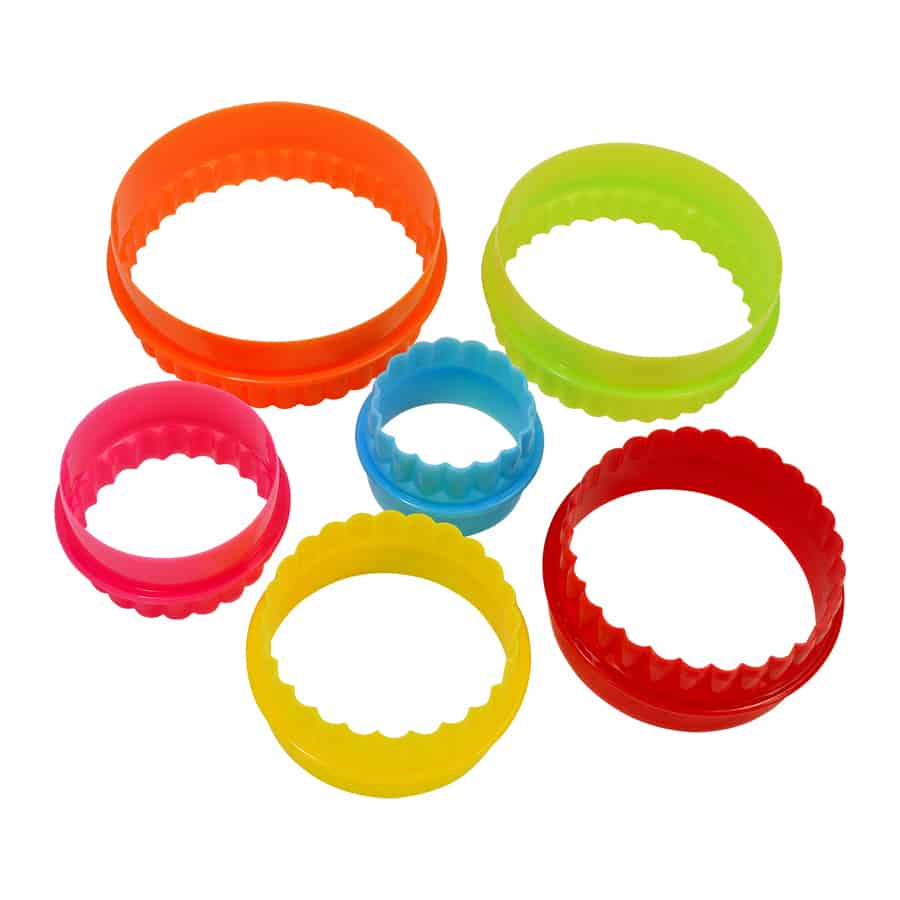 2 Sided Round Cutter Set – Crafty Cake Shop