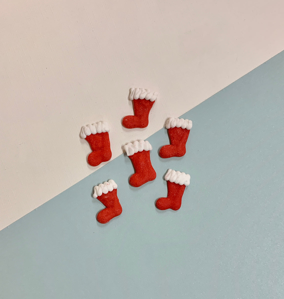 3/4" Mini Stocking Royal Icing – Crafty Cake Shop