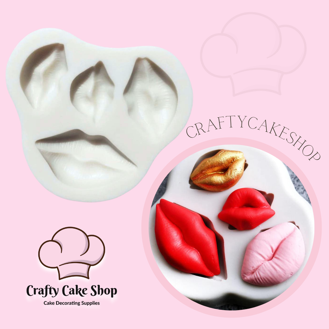 Lips Silicone Mold – Crafty Cake Shop