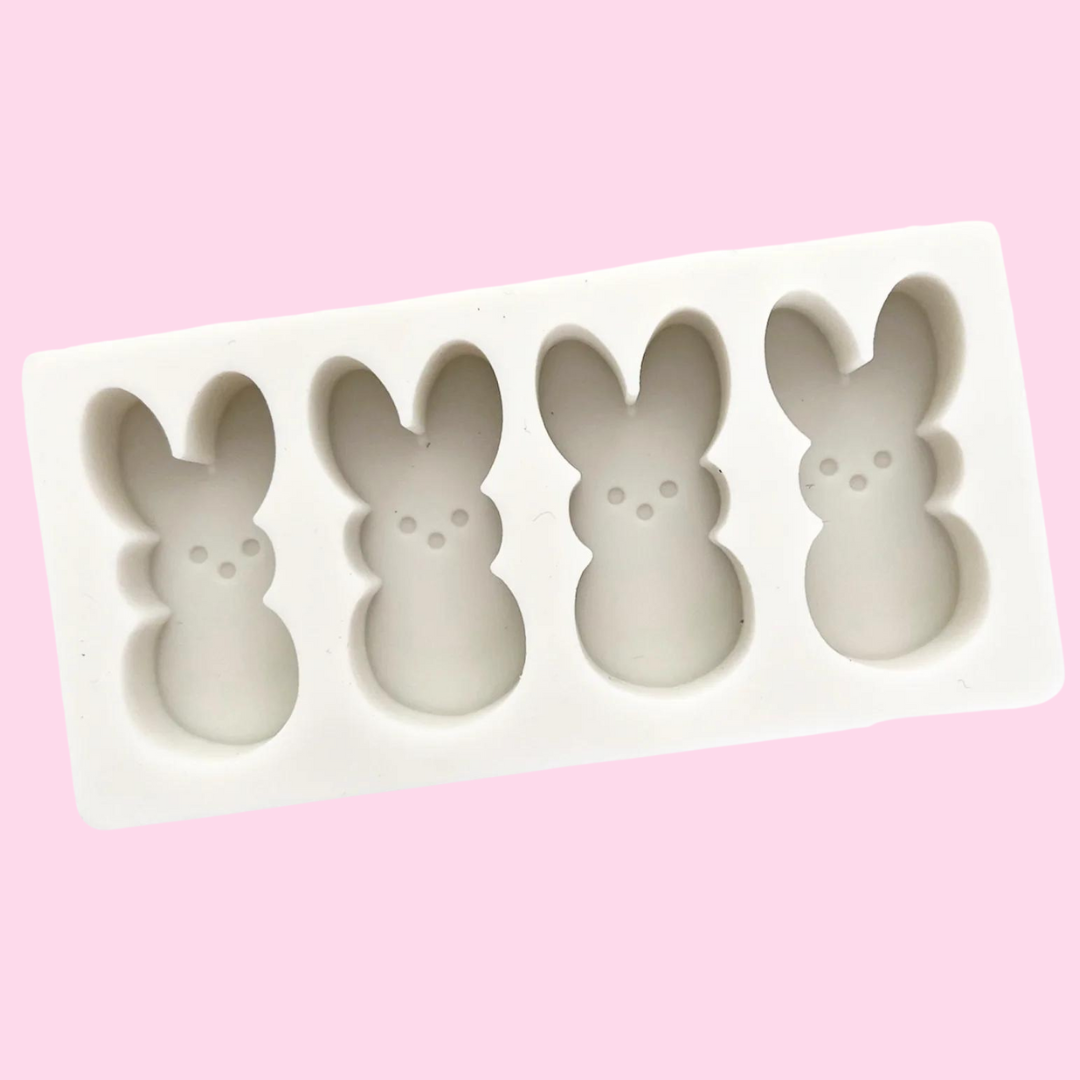 Peep Bunny Silicone Mold – Crafty Cake Shop