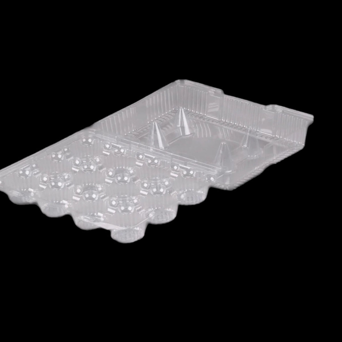 PICK UP ONLY - 12 Cupcake Hinged Container – Crafty Cake Shop