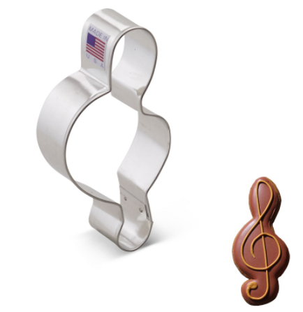 G clef cookie cutter – Crafty Cake Shop