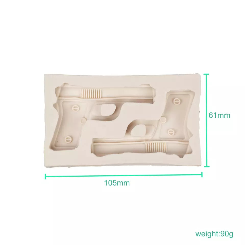 Gun Silicone Mold – Crafty Cake Shop