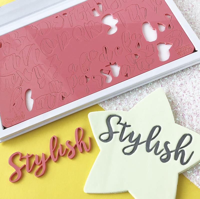Stylish Stamp Set/ SweetStamp – Crafty Cake Shop
