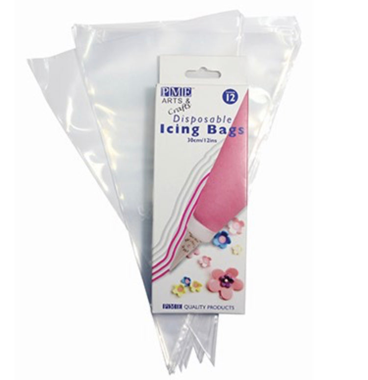 PME 12 ct Disposable Icing Bags – Crafty Cake Shop