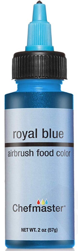 Royal Blue Chefmaster Airbrush Color – Crafty Cake Shop